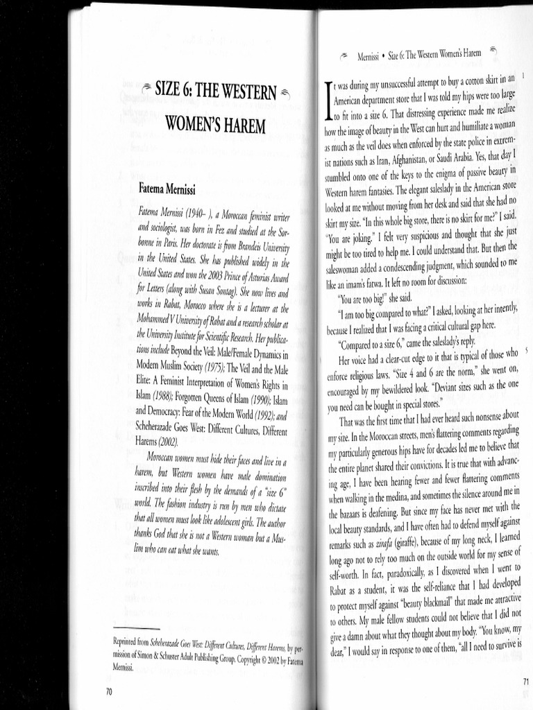 The Western Womens Harem PDF | PDF