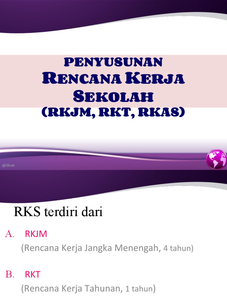 Penyusunan RKS, RKJM, RKT PDF | PDF