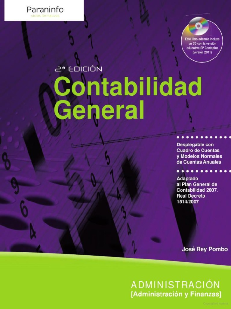 Contabilidad General - Jose Rey Pombo PDF | PDF