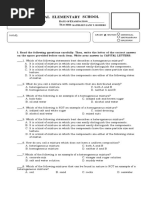 Science 6 Activity Sheet Filtering and Sieving | PDF | Filtration | Mixture