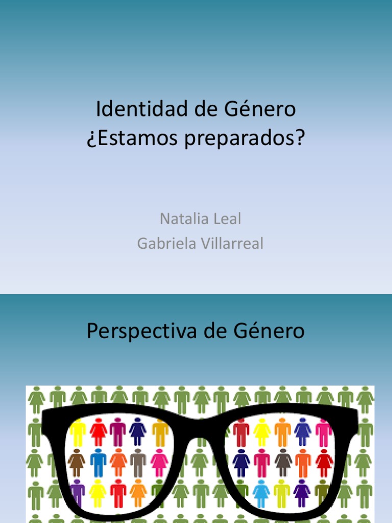 Identidad de Género | PDF | Transgénero | Estudios LGBTQIA+