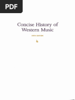 Concise History of Western Music: Barbara Russano Hanning | PDF ...