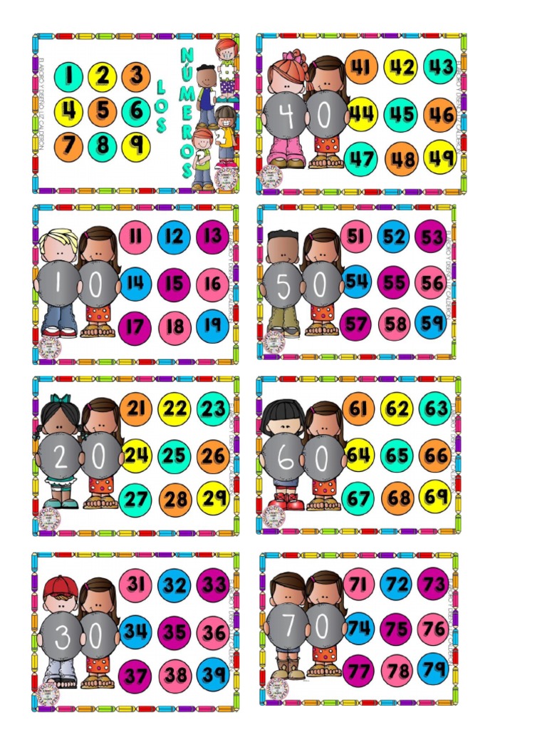 Llavero de Numeros | PDF