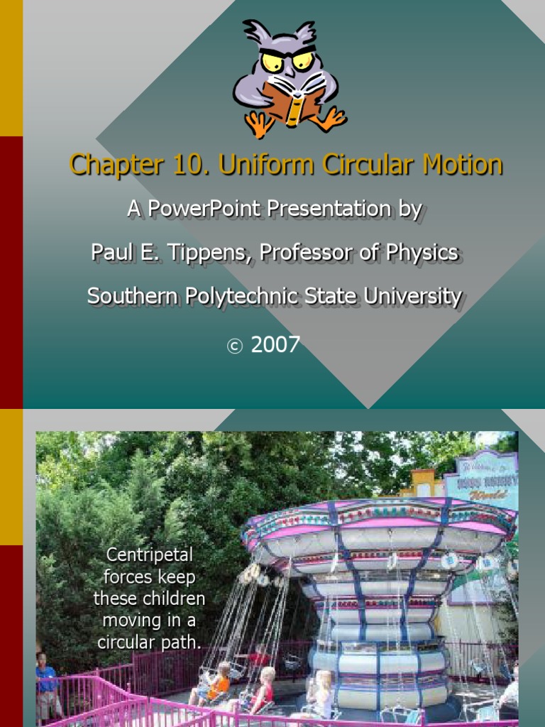 Chapter 13 Circular Motion | PDF | Acceleration | Force