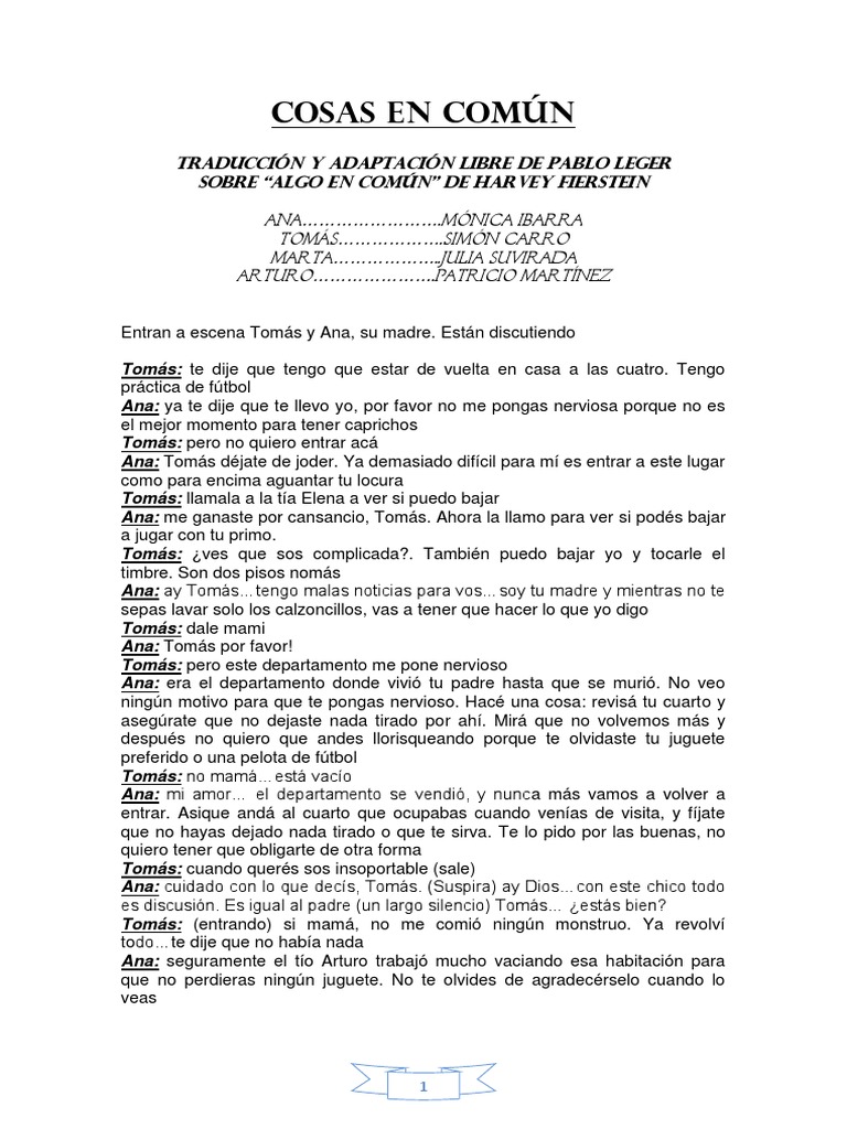 Algo en Común | PDF | Amor | Salud y bienestar