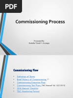 Final Commissioning Report Outline & Contents: Section Description | PDF