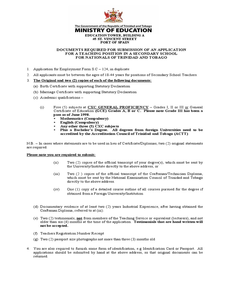 Moe Application | PDF | Academic Degree | Identity Document