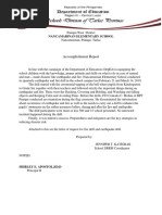 1st Quarter NSED - NARRATIVE REPORT - PAKU NATIONAL HIGH SCHOOL | PDF ...