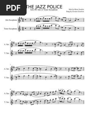 Jazz Police Bari Sax Fingerings