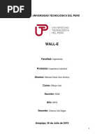 Wall E Proyect | PDF | Robot | Robótica