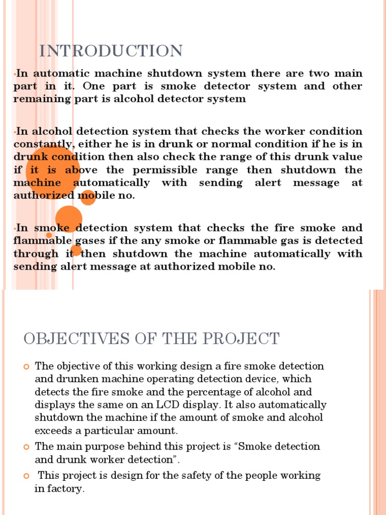 Safety System for Factories Using Smoke and Alcohol Detection with ...