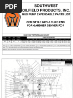 GD - Parts List Gardner-Denver | PDF | Pump | Valve