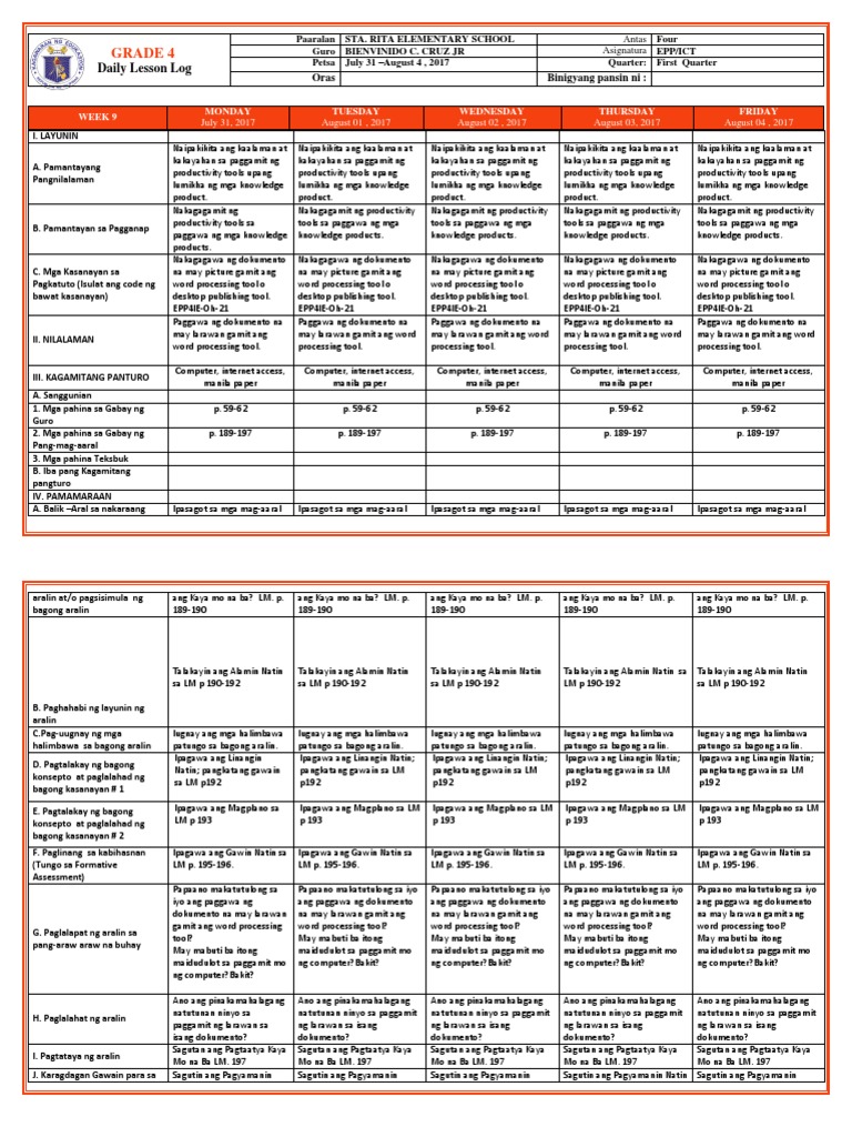 EPP (ICT) 4 q1 w9 | PDF