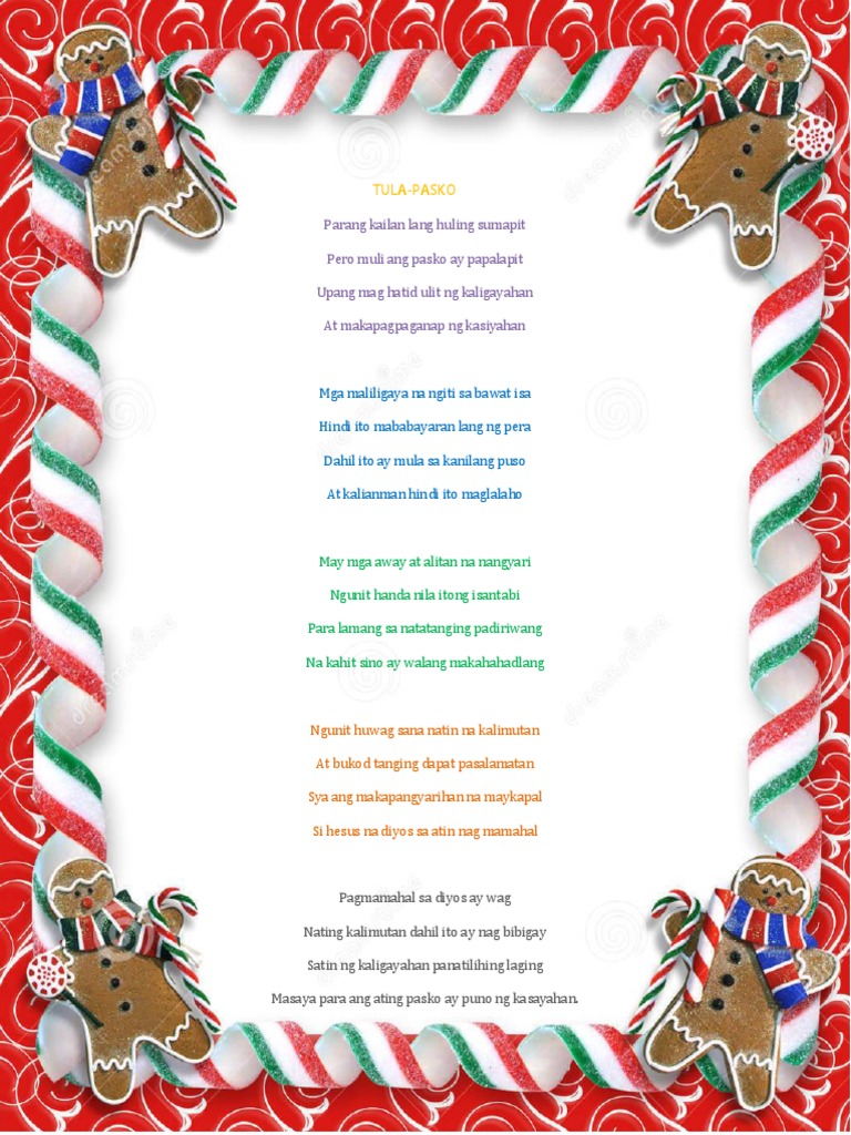 Tula para Sa Pasko | PDF