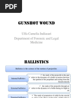 FORENSIC BALLISTIC Report | PDF | Ballistics | Forensic Science