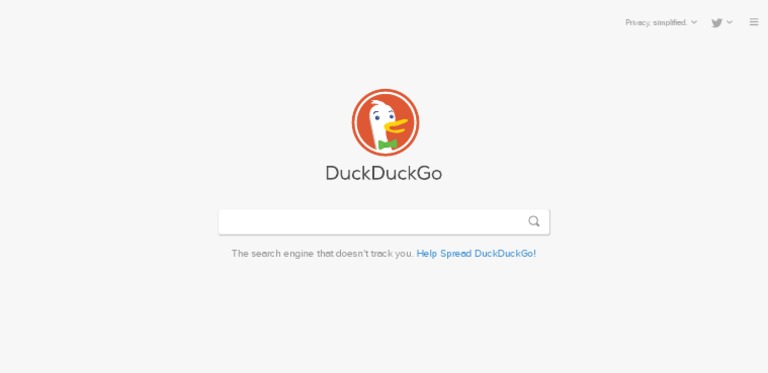 The Search Engine That Doesn'T Track You.: Help Spread Duckduckgo! | PDF