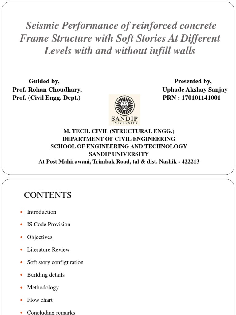 Dissertation - M.tech Akshay Uphade Roll.30 | PDF | Earthquake Engineering | Structural Engineering