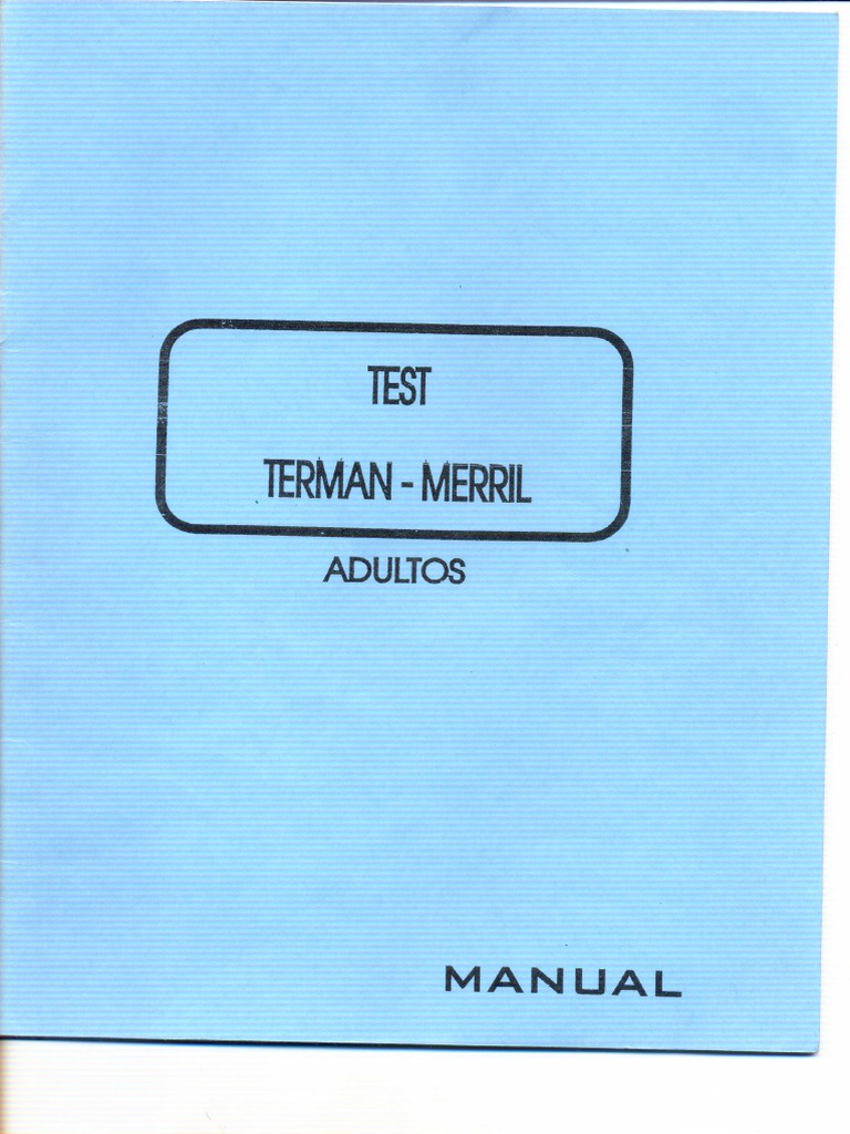 Manual Terman | PDF