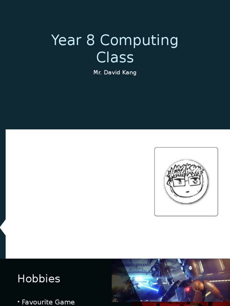 Year 8 Computing Class: Mr. David Kang | PDF | Network Interface ...