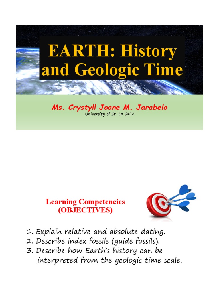 Earth S History | PDF | Fossil | Stratigraphy