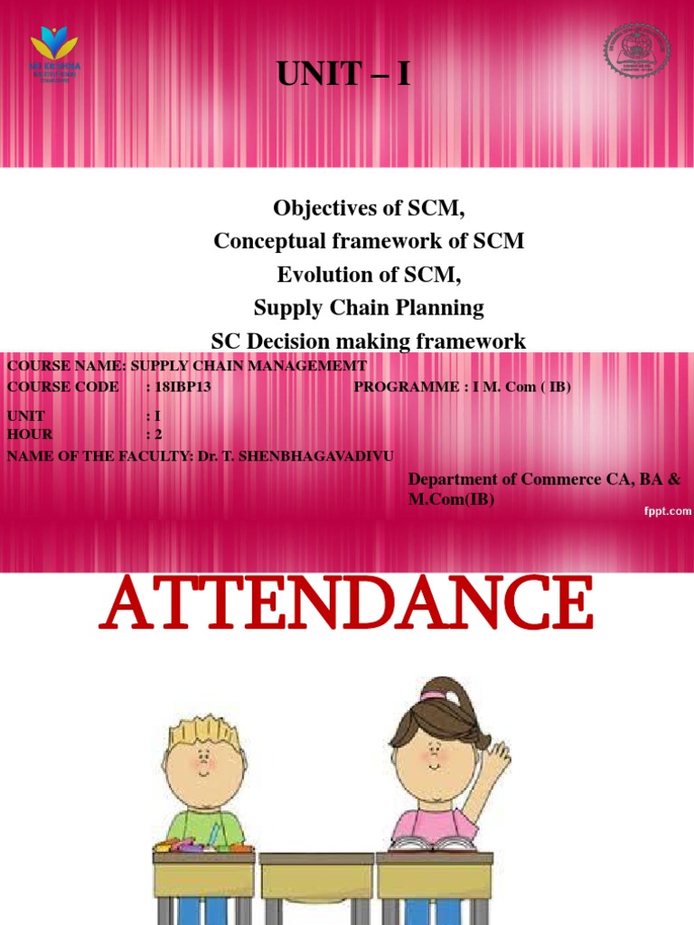 Unit1-Concept & Evolution of SCM | PDF | Supply Chain | Logistics