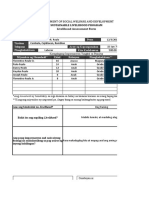 DSWD QMS GF 005 - REV 04 - Client Satisfaction Measurement Form | PDF