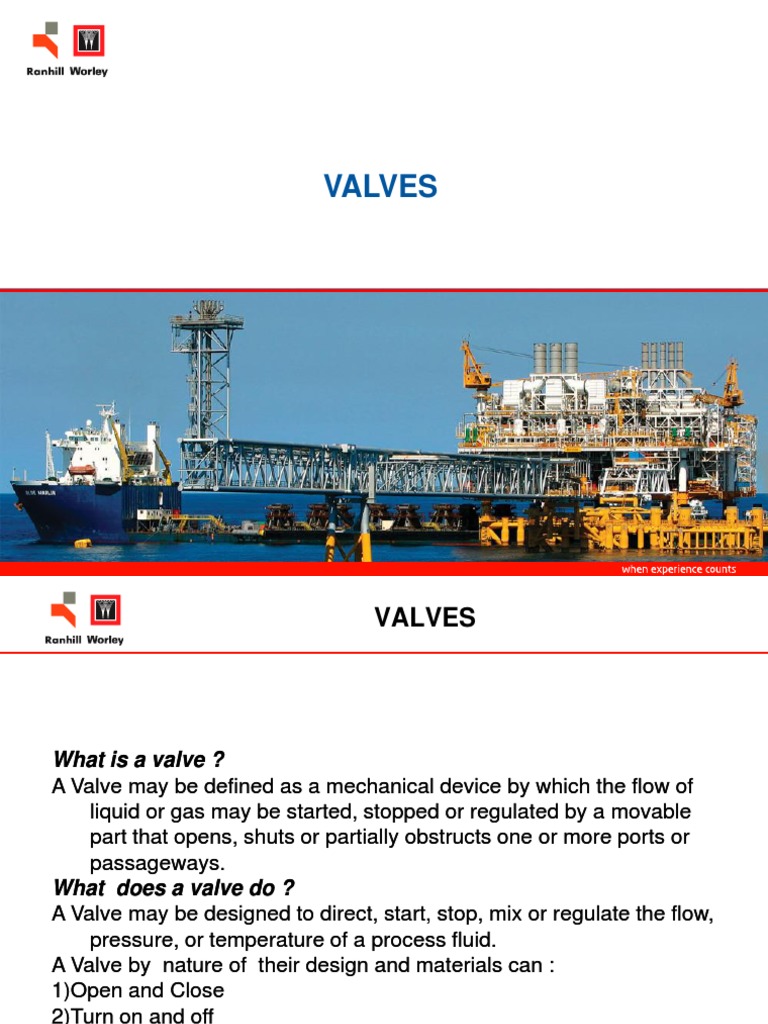 Types of Valve | PDF | Valve | Chemical Engineering