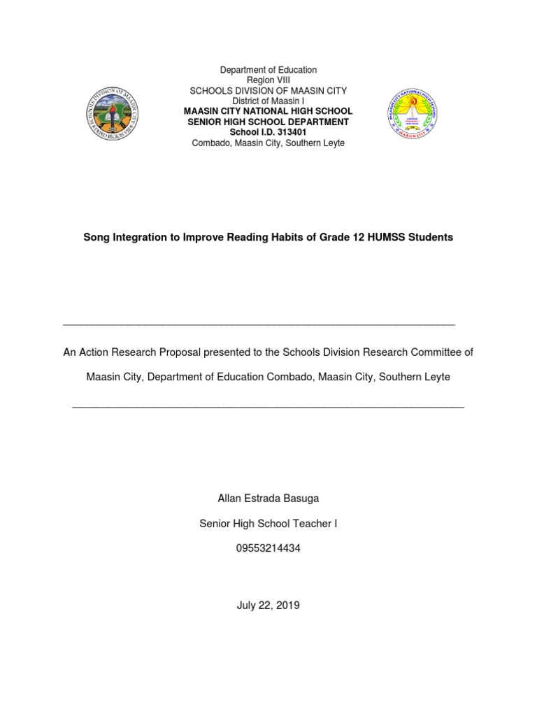 Rationale of An Action Research | PDF | Fluency | Epistemology