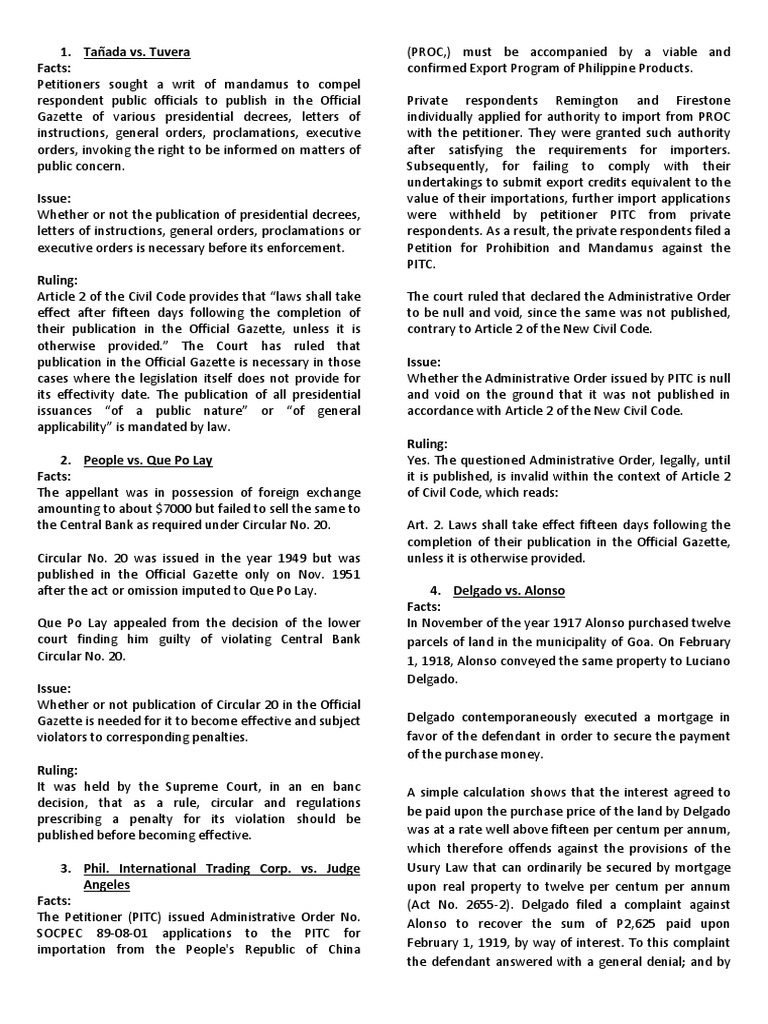 Persons and Family Relations DIGESTED CASES | PDF | Damages | Divorce