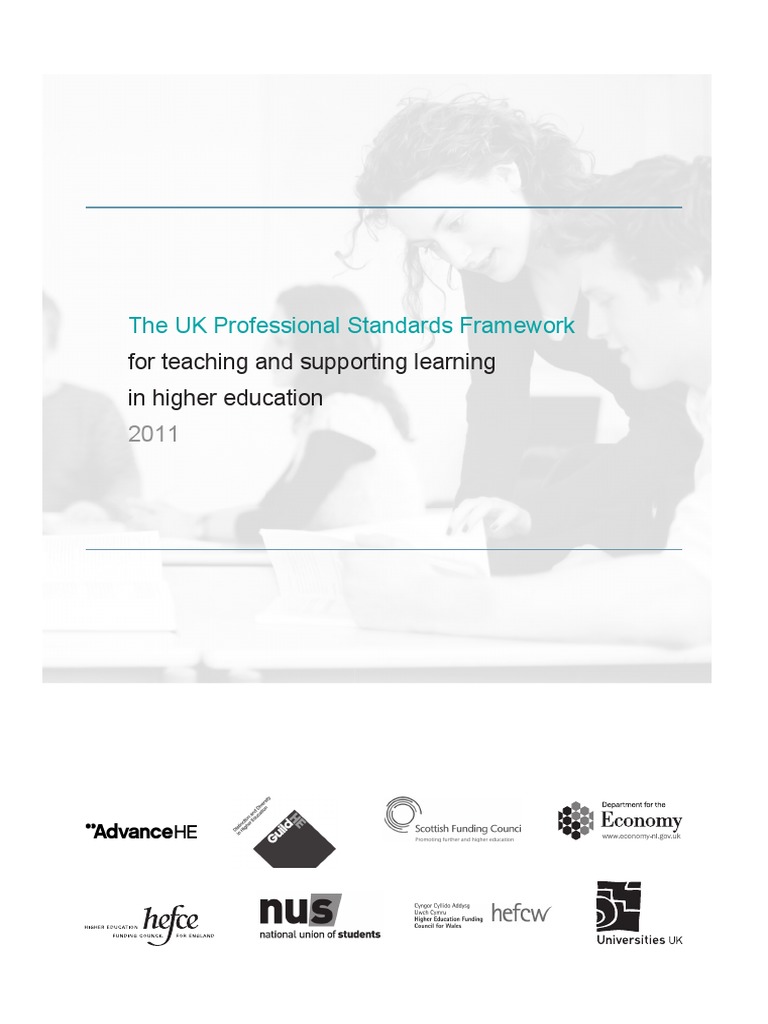 Uk Professional Standards Framework Pdf Strategic Leadership Pedagogy