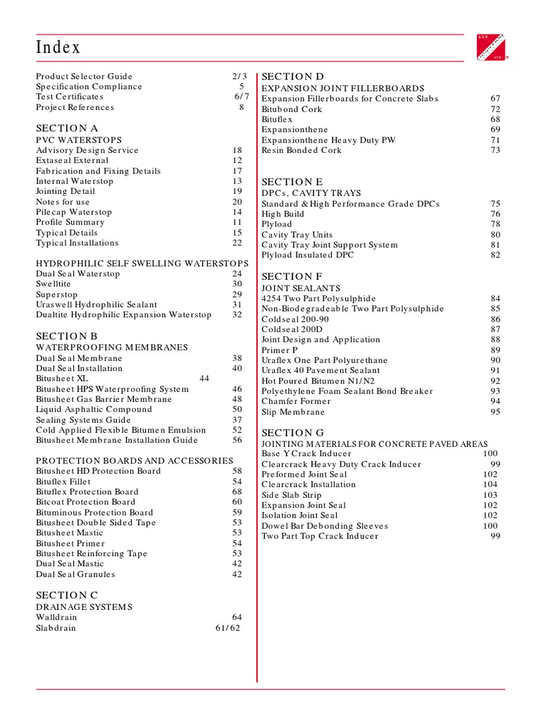 Expansion Joint SCP PDF | PDF | Asphalt | Chemistry