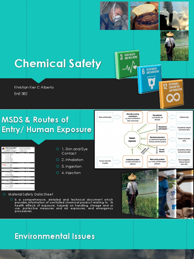 Chemical Safety and Human Exposure Risks | PDF | Pollution | Natural ...