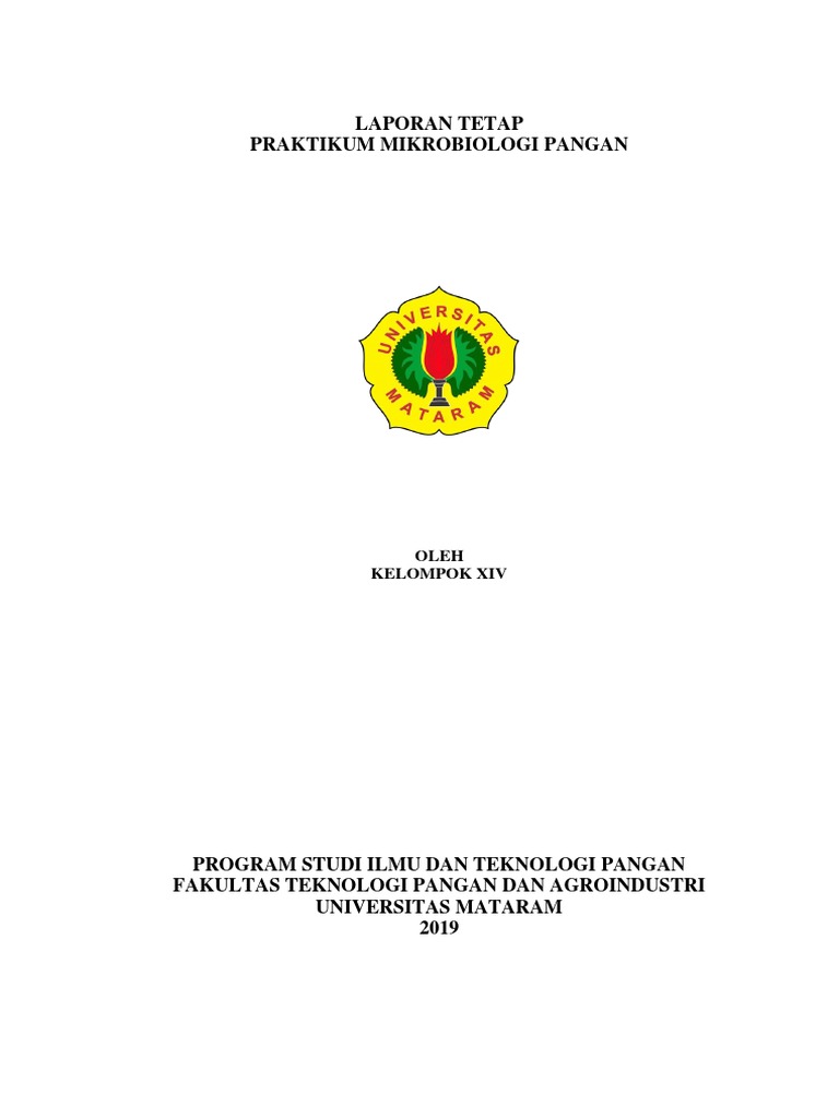 Latep Mikrobiologi Pengolahan Pangan KLP 14 Ganjil | PDF | Kesehatan ...
