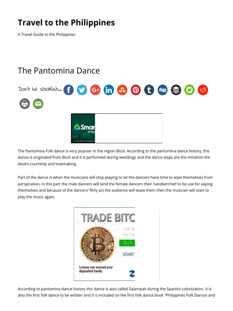 The Pantomina Folk Dance of Bicol Region | PDF