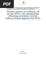 Obrazac REF 1 (Zahtev Za Refundaciju Troskova Pruzenih Zdravstvenih ...