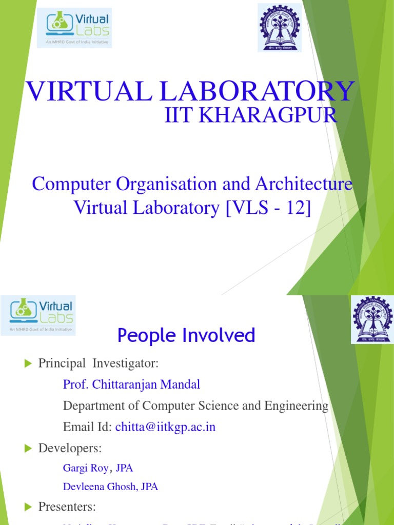 Virtual Laboratory: Iit Kharagpur | Download Free PDF | Laboratories ...