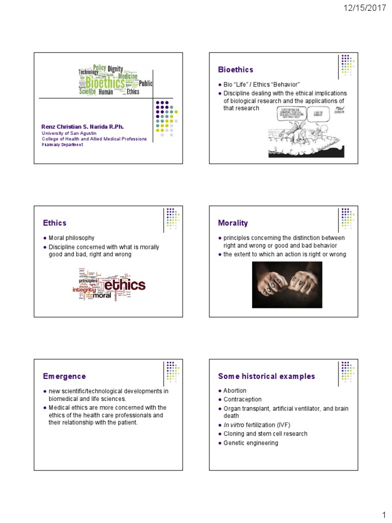 Bioethics Prelim Coverage | PDF | Pharmacy | Utilitarianism