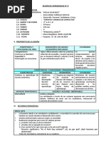 1° SESIÓN DE APRENDIZAJE DPCC (Propuesta) | PDF | Evaluación | Aprendizaje