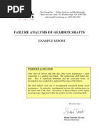 Failure Modes Mechanisms and Causes of Shafts Failures PDF | PDF ...