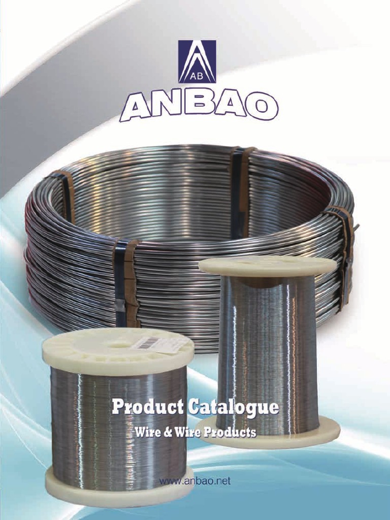Anbao Catalogue | PDF | Wire | Steel