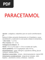 Paracetamol | PDF | Farmacología | Rtt