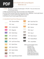 Dual Brush Pen 108 Color Chart | PDF | Blue | Green