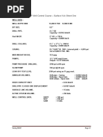 14 IWCF Formula Sheet - Well Intervention - English API | PDF