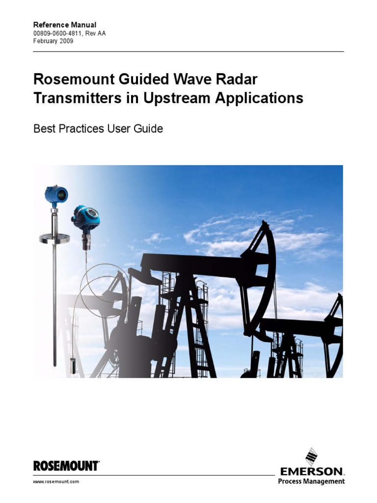 Rosemount Guided Wave Radar Transmitters in Upstream Applications | PDF ...