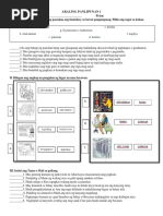 ESP Grade 1 2nd Quarter Worksheets | PDF