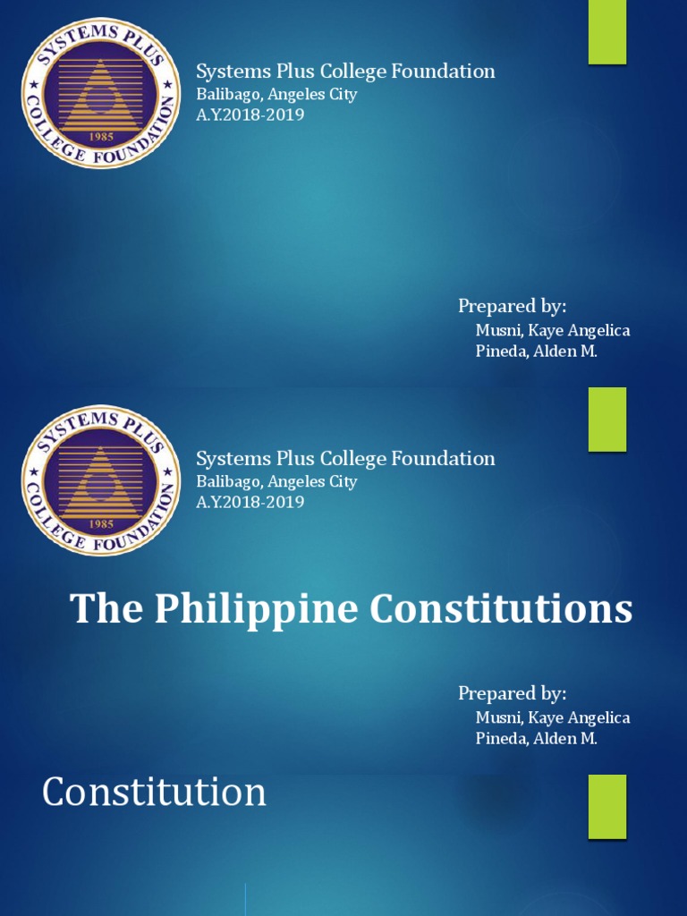 Systems Plus College Foundation: Balibago, Angeles City A.Y.2018-2019 ...