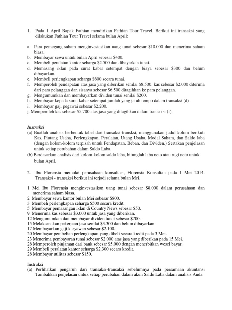 Soal Responsi 1 | PDF