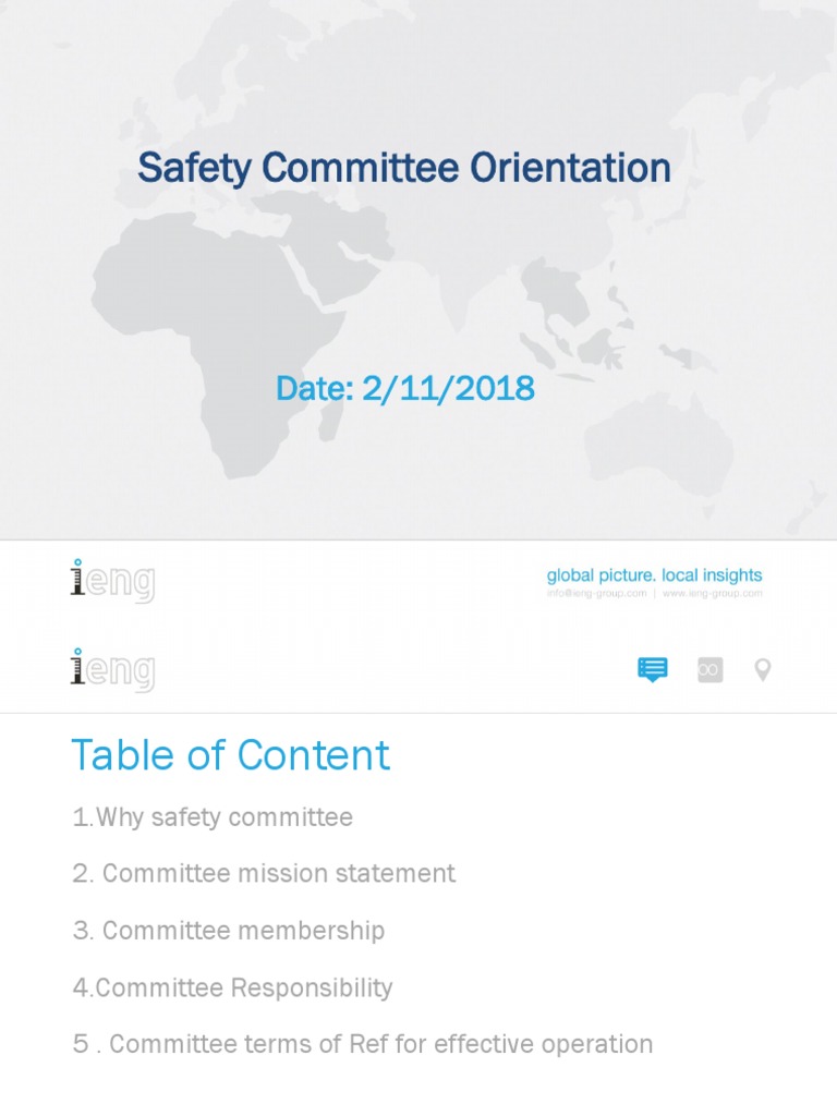 EHS Committee Example | PDF | Business | Business