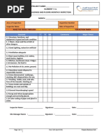 MEP FP Inspection Checklist | PDF | Technology & Engineering