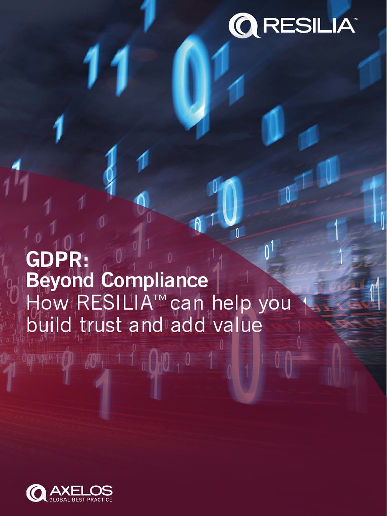 GDPR Beyond Compliance | PDF | Information Security | Risk Management